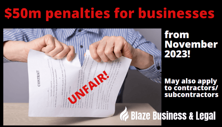 Comprehensive Guide to the Unfair Contract Terms (changes in November 2023)